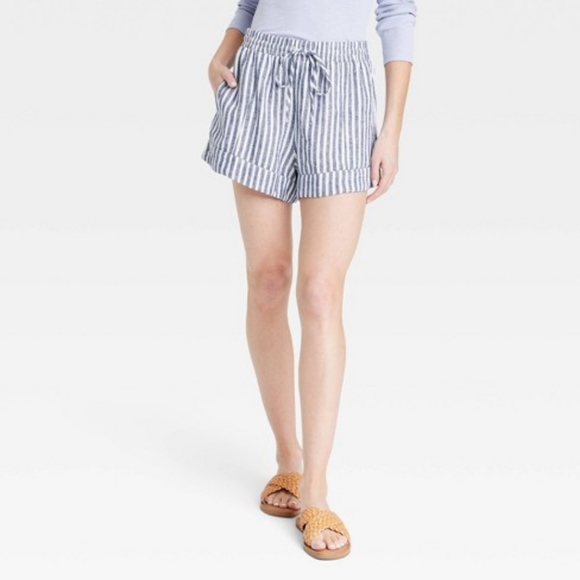 Universal Thread | Shorts | Universal Thread High Rise Linen Pullon ...
